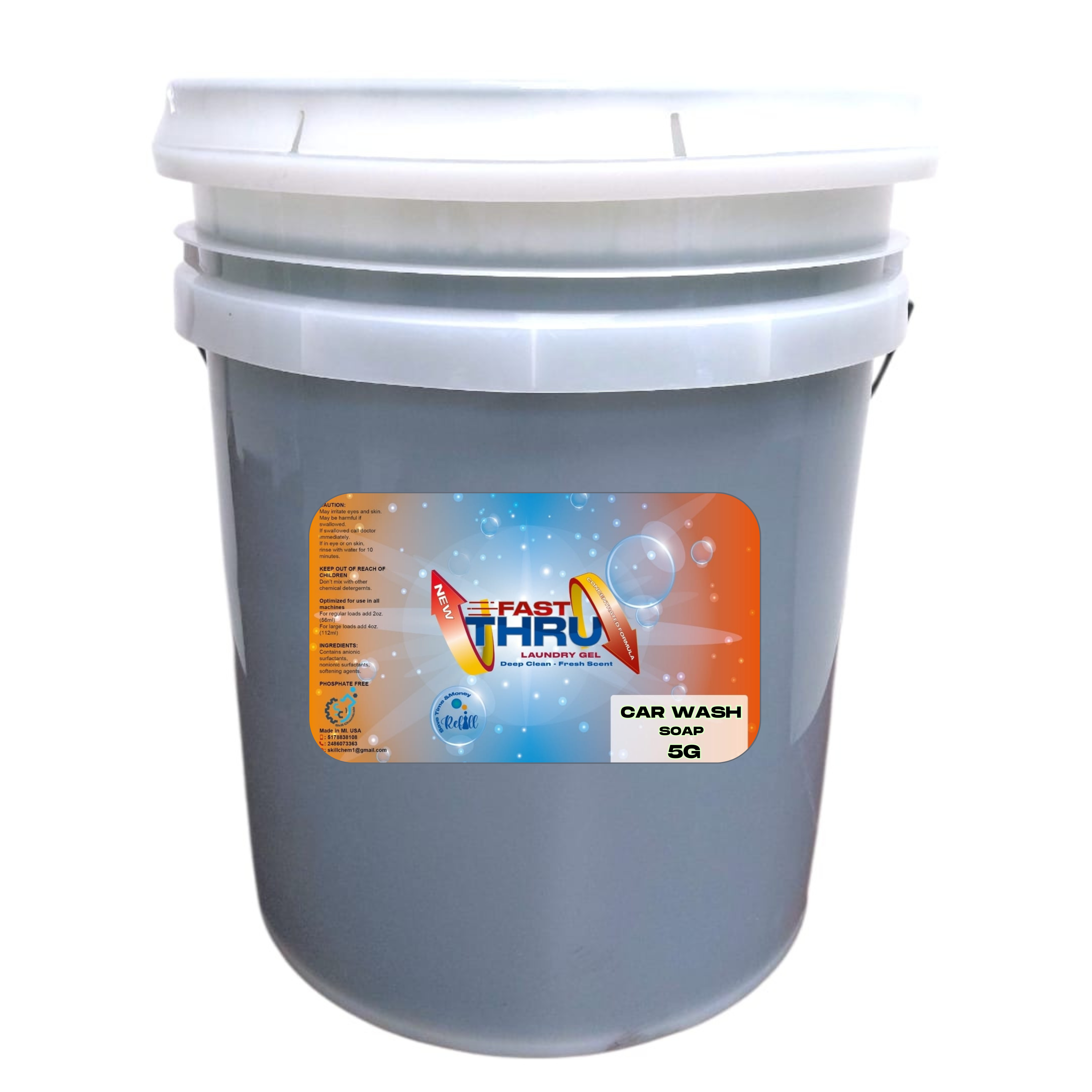 Fast Thru Car Wash Soap – High Foam Formula – Suhail Import & Export (IE)